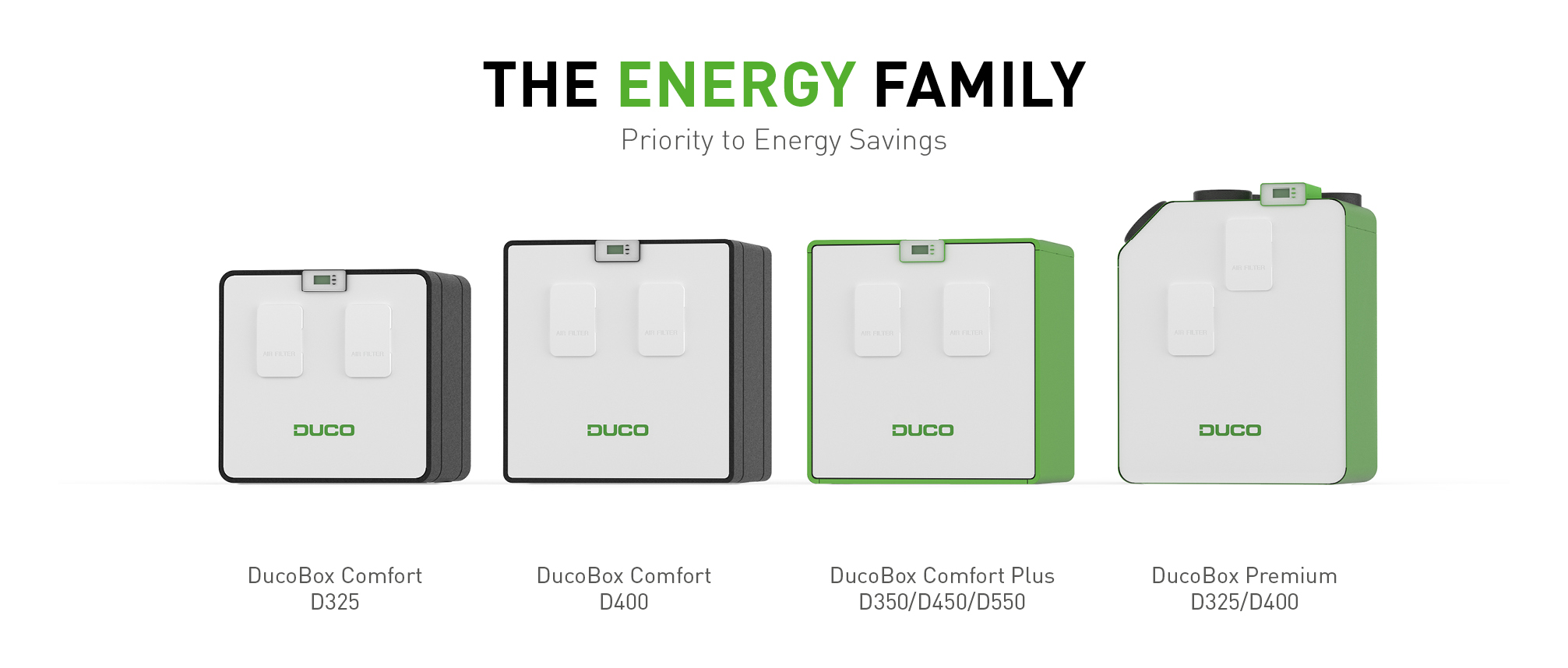 The Energy Family: Quietest and smartest MVHR
