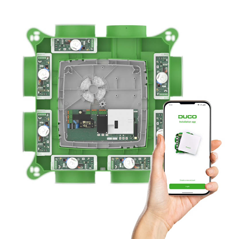 How to use the Duco Installation App?