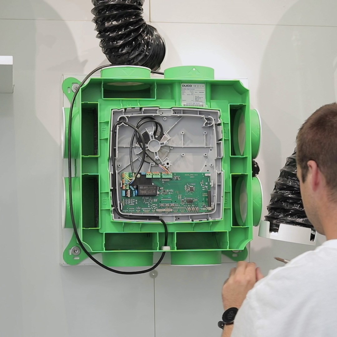 Installatie - DucoBox Silent Connect